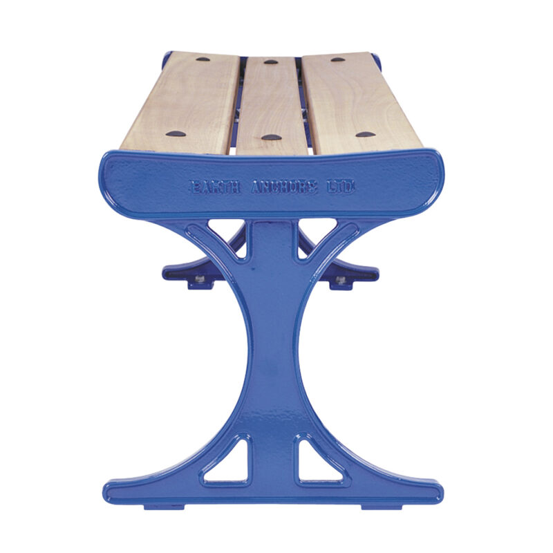 1.8m Cast Iron and Wood Bench | Earth-Anchors