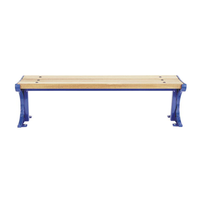 1.8m Cast Iron and Wood Bench | Earth-Anchors