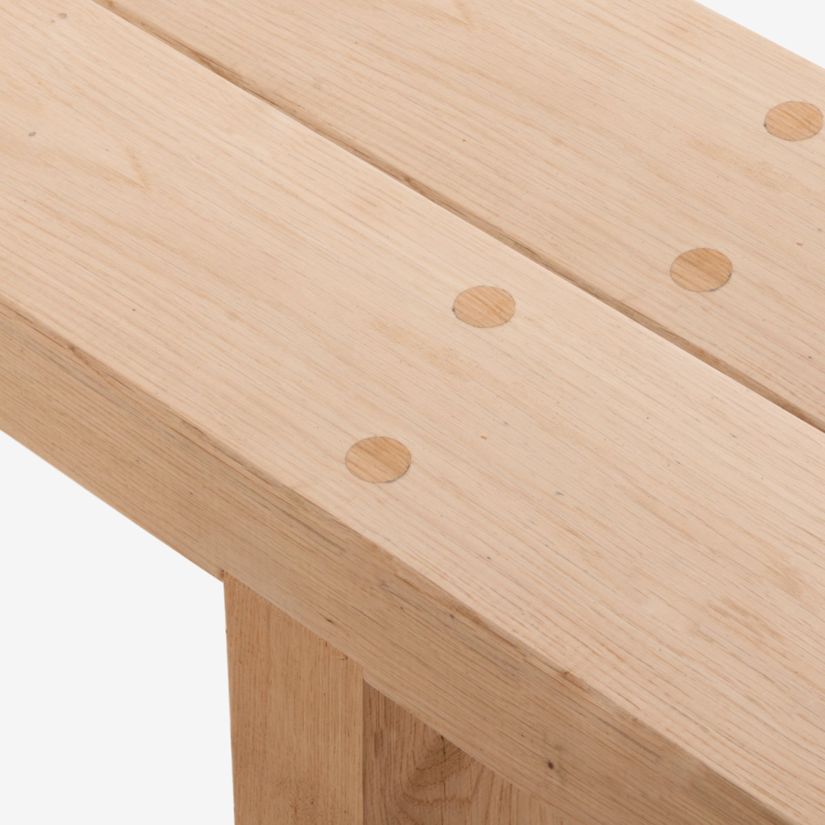 Large Oak Garden Bench