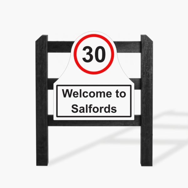 Gateway Sign - Earth Anchors