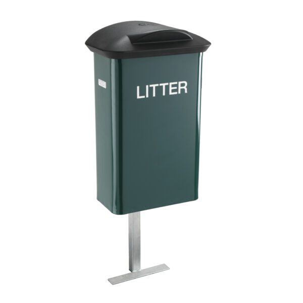 Wheelie Bin Security Lock Post - Preventing theft and vandalism