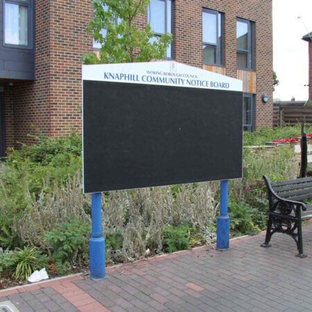 Buy Outdoor Public Notice Boards | Earth Anchors