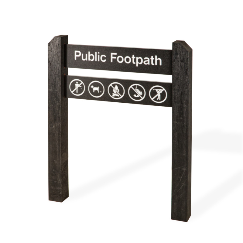 Gateway Sign - Earth Anchors