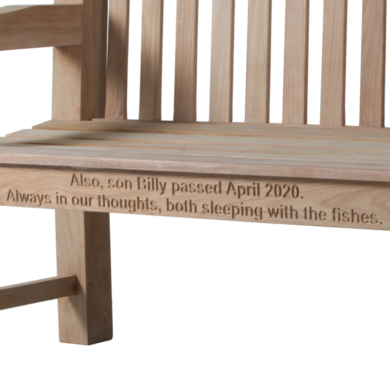 Memorial Benches | Engraved Commemorative Seats | Earth Anchors