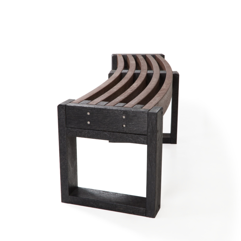 Modular bench | recycled Plastic | Earth-Anchors