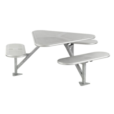 Stainless Steel Tri-Table | Hard wearing | Earth Anchors