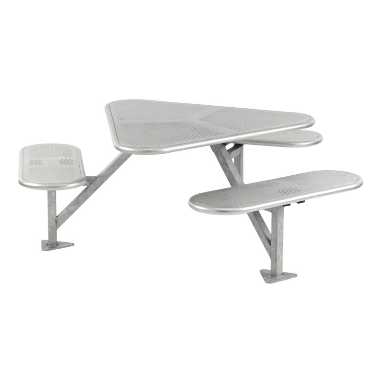 Stainless Steel Tri-Table | Hard wearing | Earth Anchors