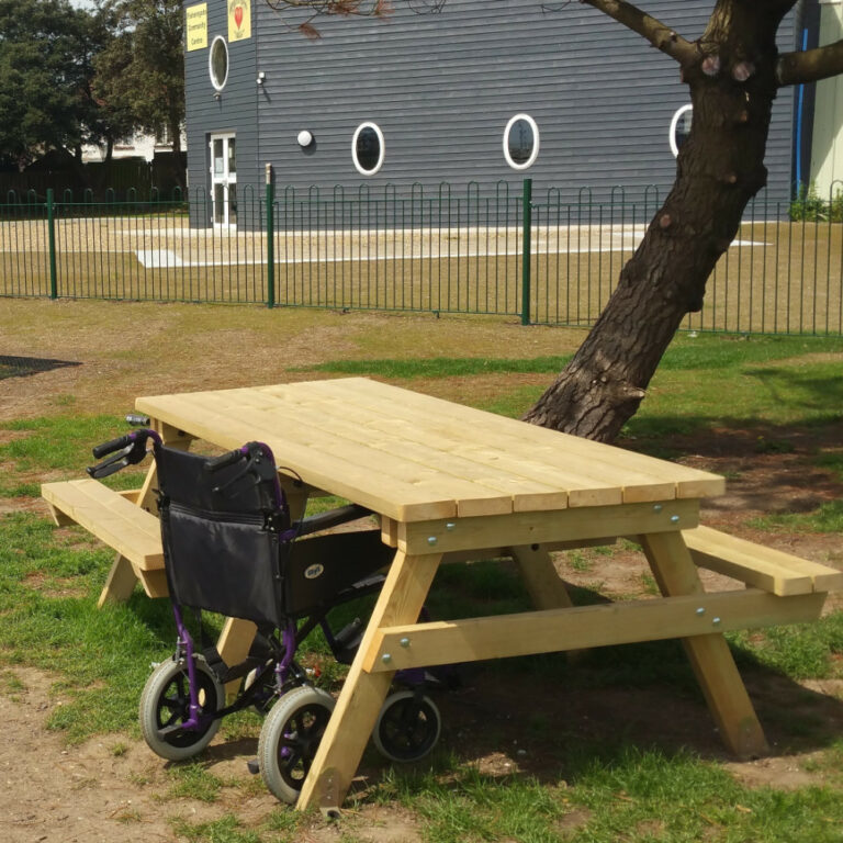 Shop Wheelchair Accessible Picnic Tables | Earth Anchors